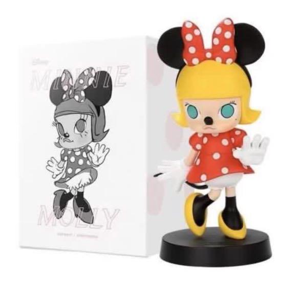 全新有盒 Pop Mart Disney 米妮 Minnie Molly 公仔 figure, 興趣及遊戲, 玩具 & 遊戲類 - Carousell