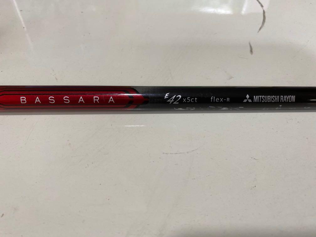Bassara E42 x5ct flex R 41 g only driver shaft, Sports Equipment ...