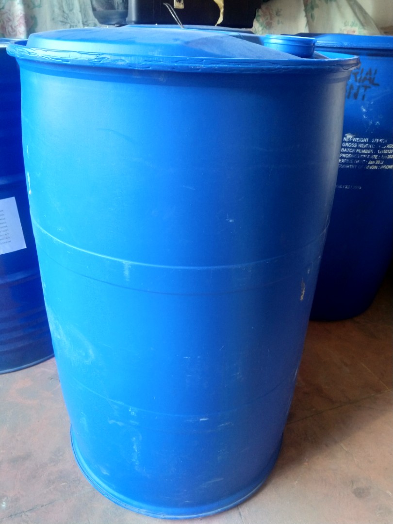 Blue Empty Drum 200L (Closed type), Everything Else, Others on Carousell