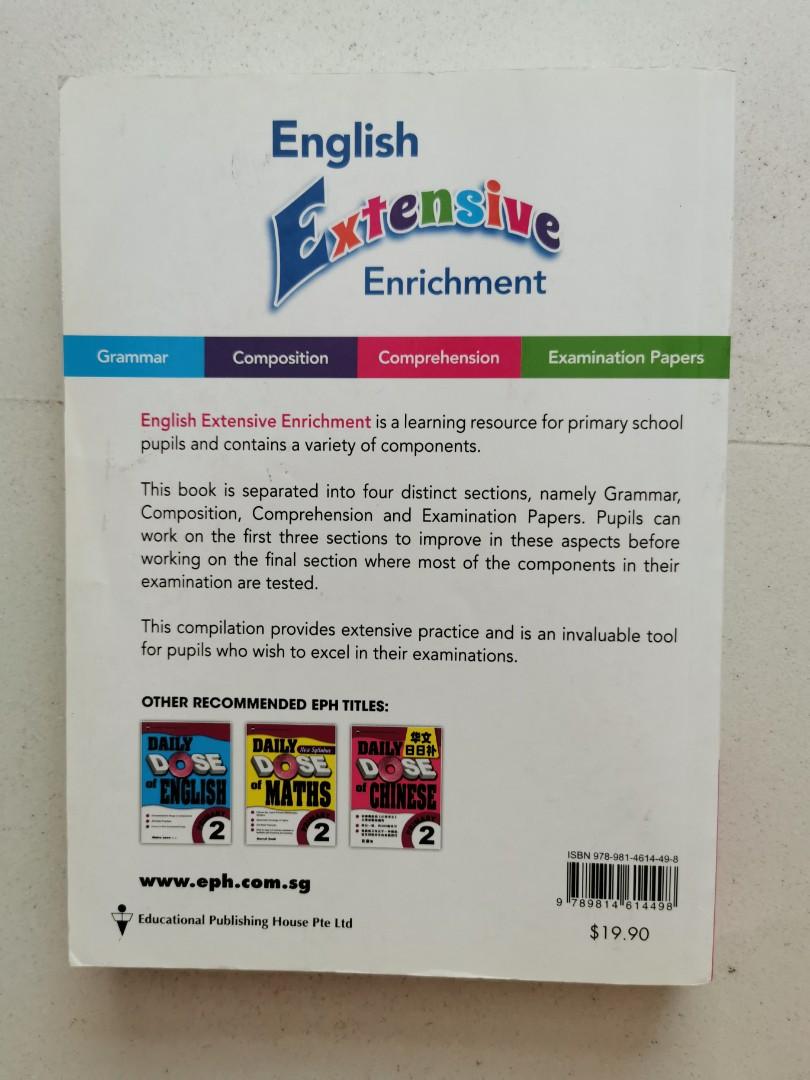 BRAND NEW English extensive enricment, Hobbies & Toys, Books ...