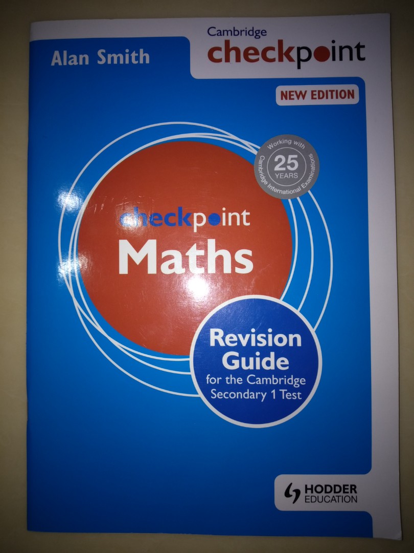 Cambridge Checkpoint Maths Revision Guide (Secondary 1), Hobbies & Toys ...