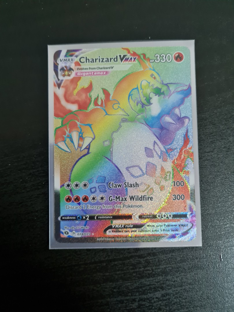 Charizard VMAX - 074/073 - Hyper Rare, Hobbies & Toys, Toys & Games on ...