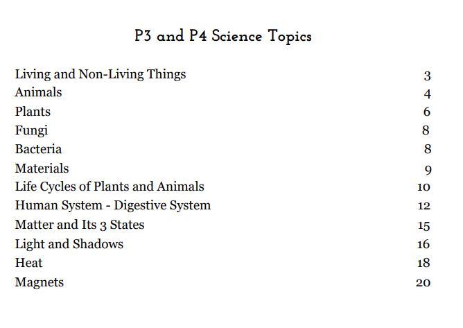 Condensed Science Notes for P3 & P4, Books & Stationery, Textbooks ...