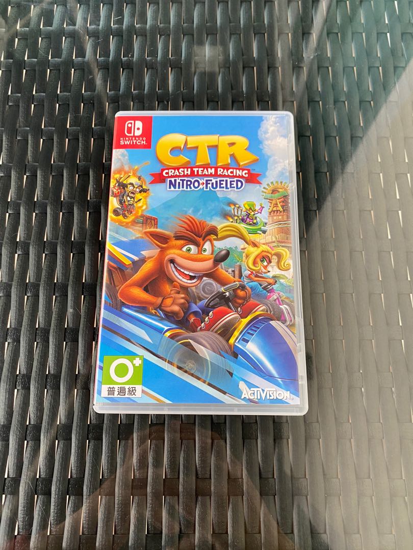 CTR Crash Team Racing Nitro-Fueled Nintendo Switch, Video Gaming, Video ...
