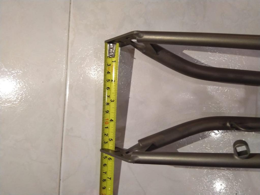 Custom Made Titanium Brompton Rear Triangle 135mm Drop-Out Spacing ...