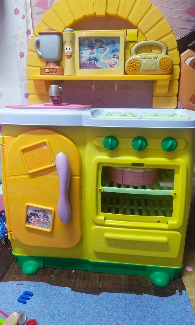 Dora the Explorer Kitchen set, Hobbies & Toys, Toys & Games on Carousell