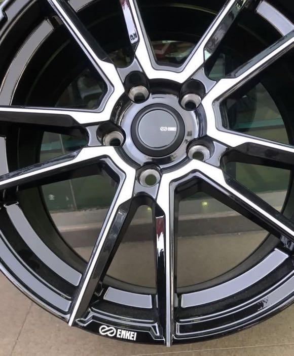 Original Enkei SC47, Car Accessories, Tyres & Rims on Carousell