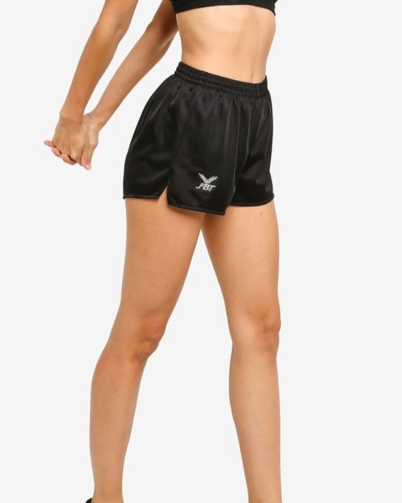 FBT Straight Cut Running Shorts in Black, Women's Fashion, Bottoms ...
