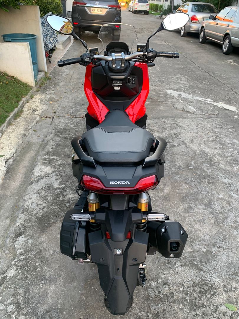 Honda adv 150 (red), Motorbikes, Motorbikes for Sale on Carousell