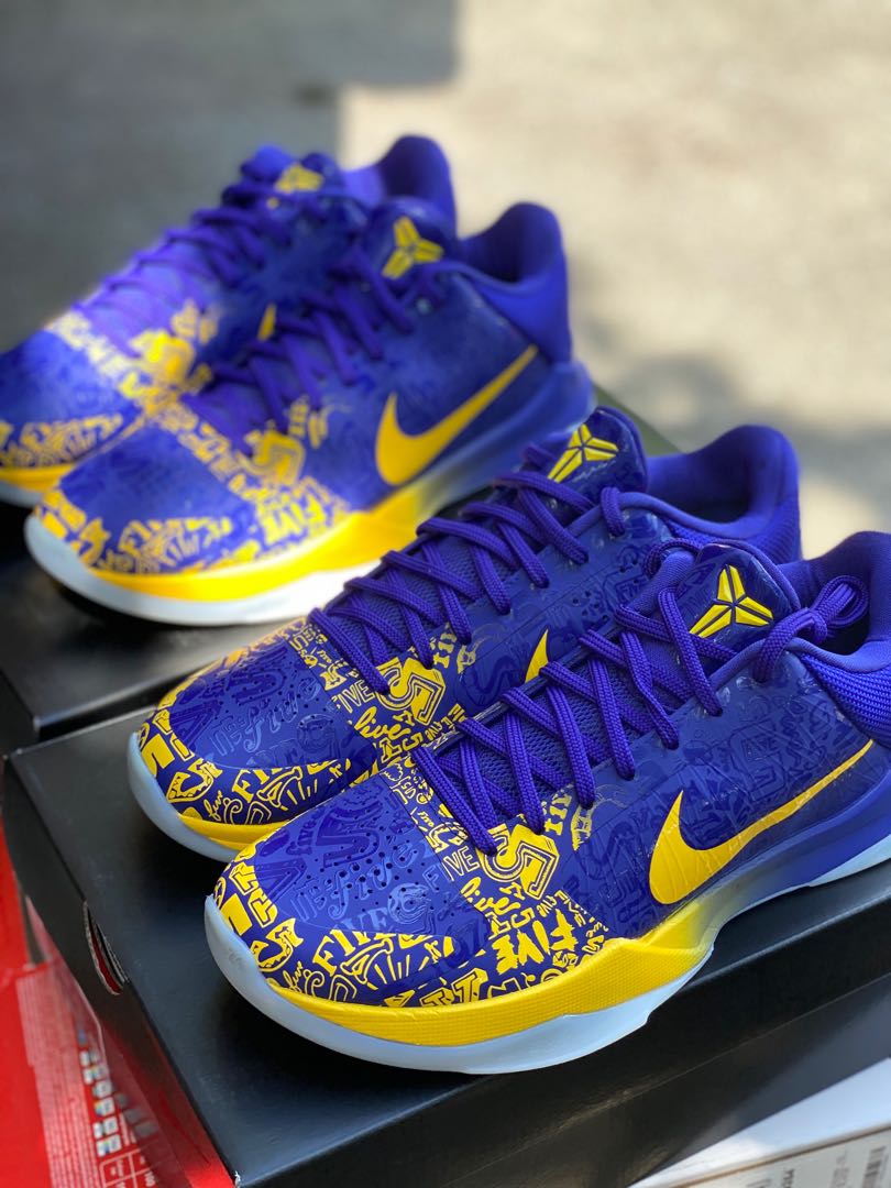 KOBE 5 RINGS, Men's Fashion, Footwear, Sneakers on Carousell