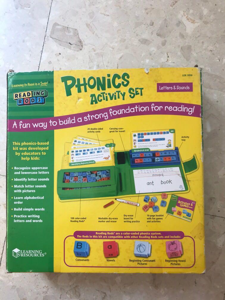 learning resources phonics activity set, Hobbies & Toys, Books ...