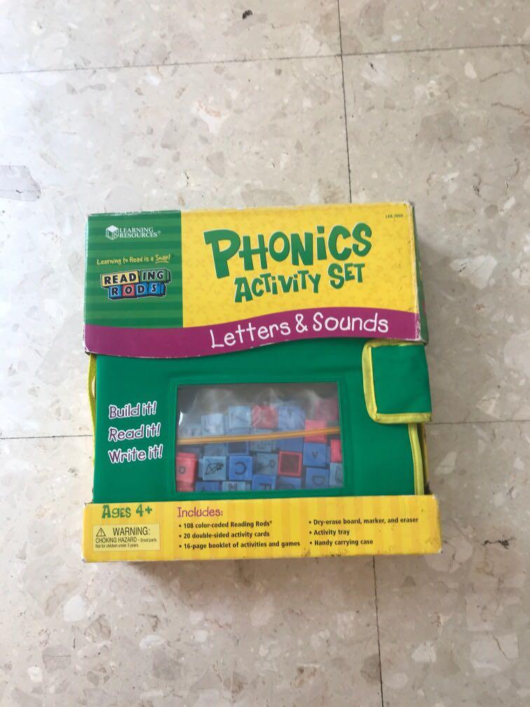 learning resources phonics activity set, Hobbies & Toys, Books ...
