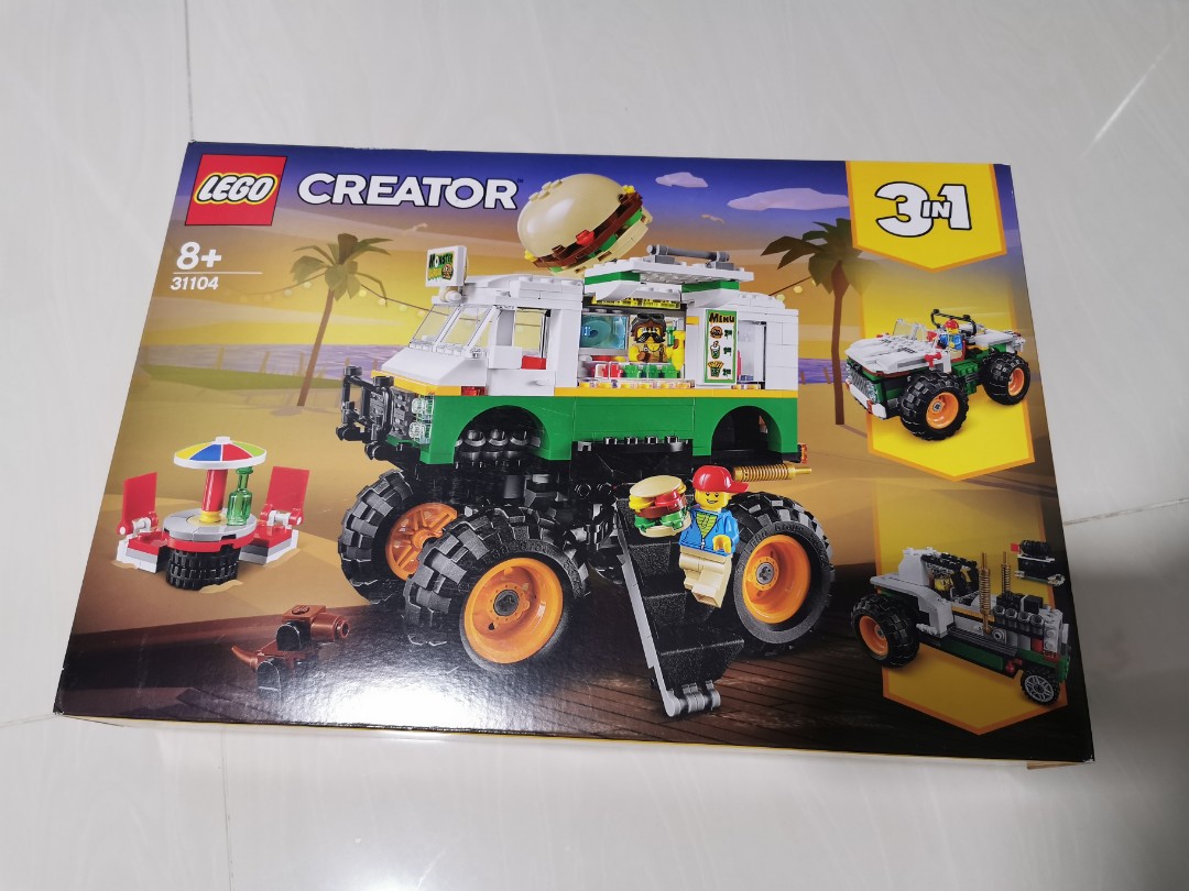 Lego 31104 Creator Monster Burger Truck, Hobbies & Toys, Toys & Games ...