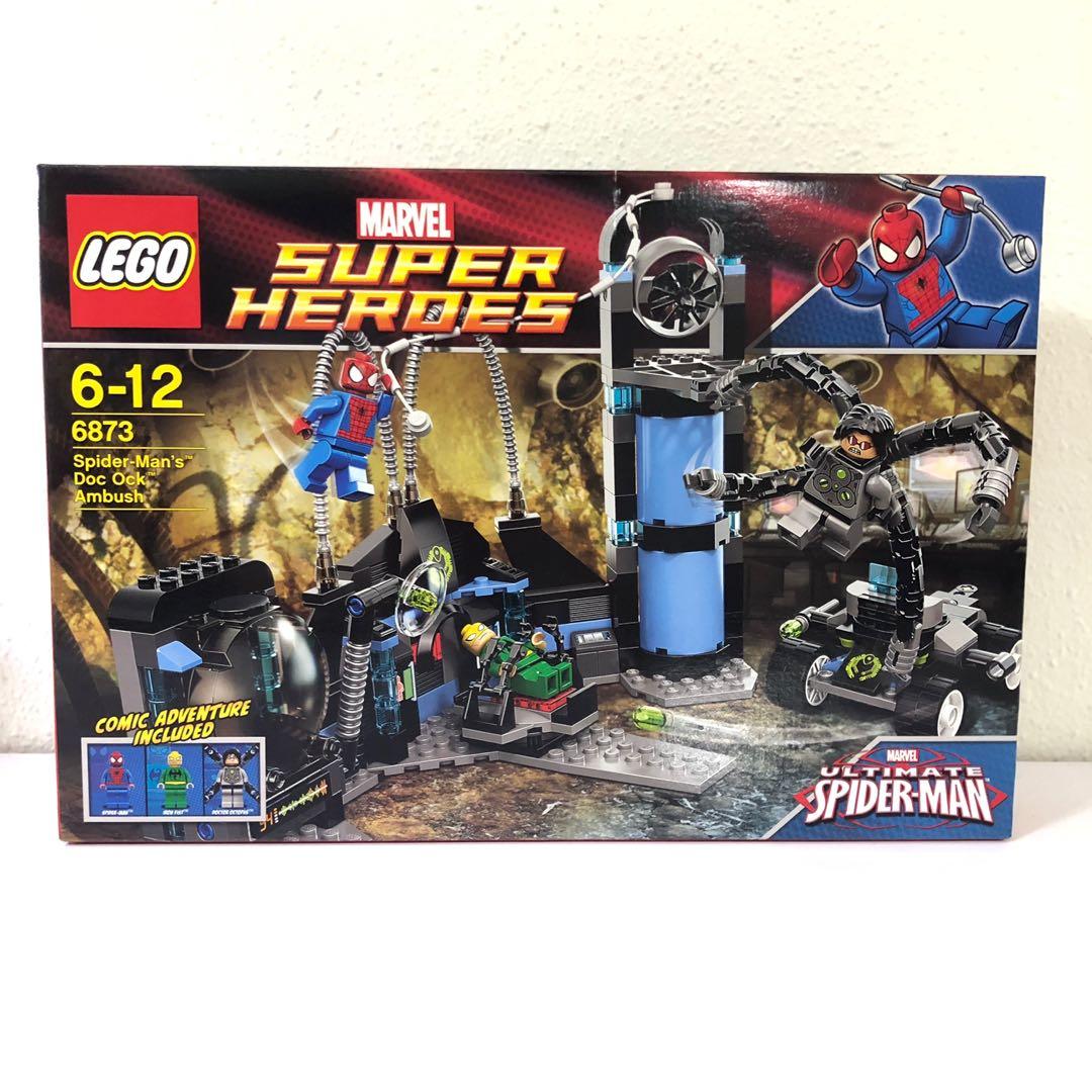 Lego Marvel Super Heroes 6873 Spiderman’s Doc Ock Ambush, Hobbies ...