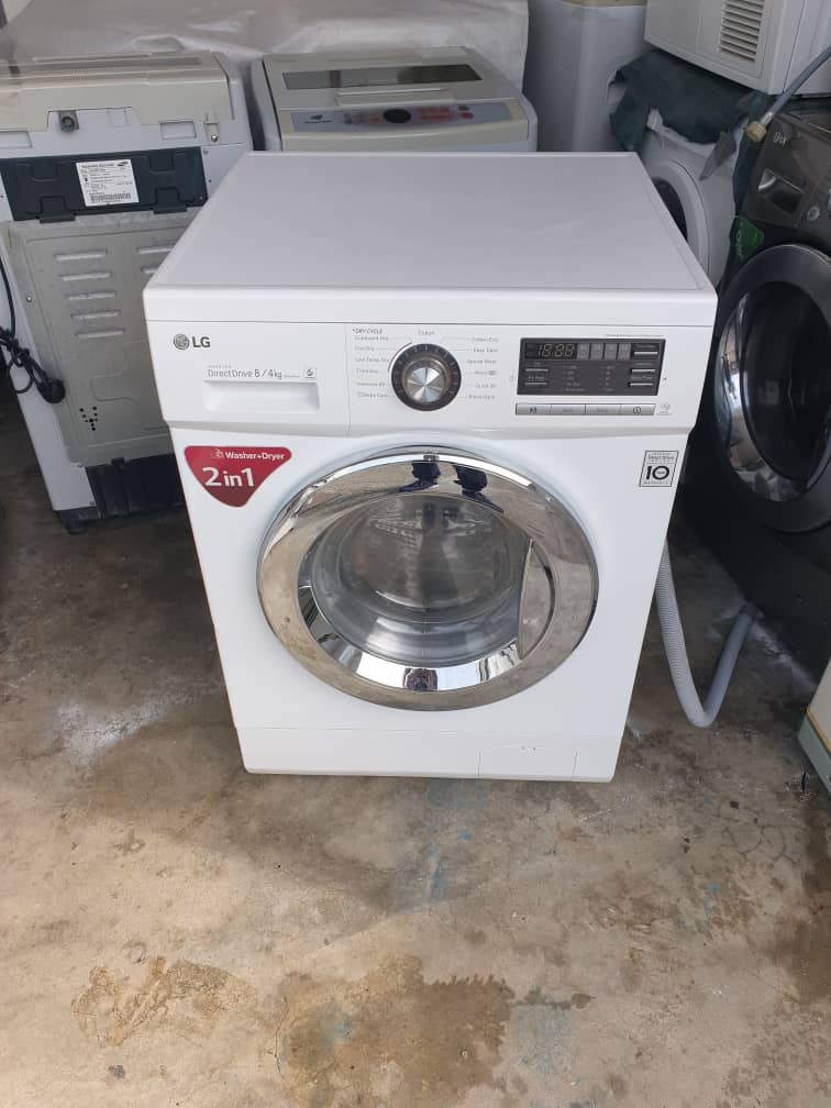 LG 2in1 8/4kg washer dryer, TV & Home Appliances, Washing Machines and Dryers on Carousell