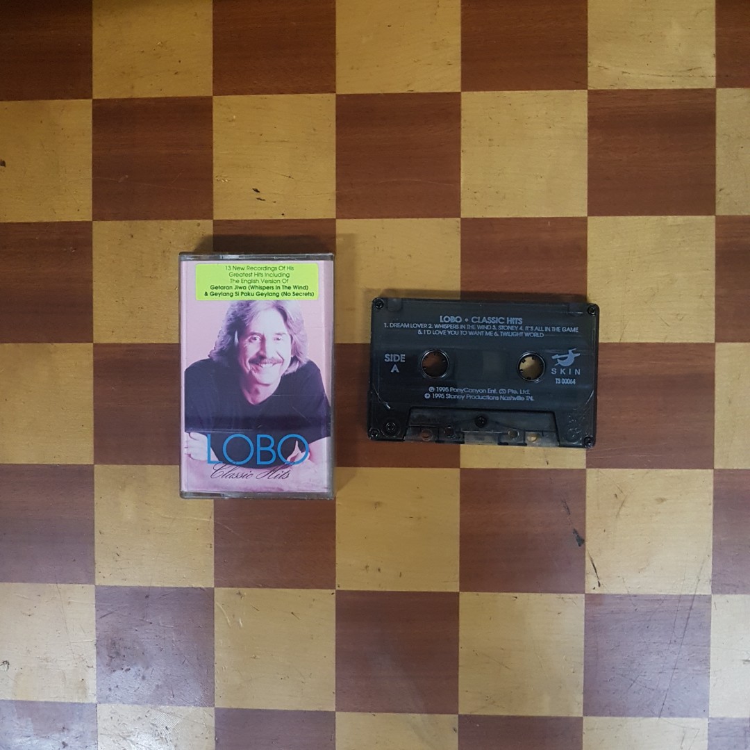 LOBO CLASSIC HITS : Compilation - Cassette, Hobbies & Toys, Music ...