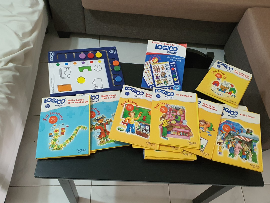 Logico primo learning set for kids age 3 to 6, Hobbies & Toys, Books ...
