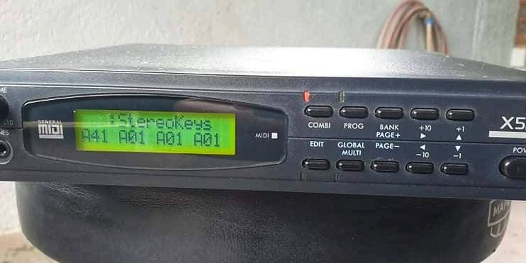 M-AUDIO CONTROLLER & KORG X5DR MODULE, Hobbies & Toys, Music & Media ...