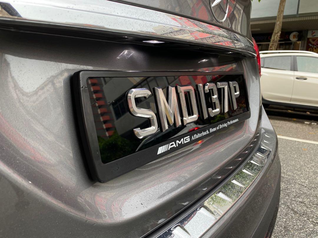 Mercedes-Benz AMG Number Plate Brackets Affalterbach Home of Diving ...