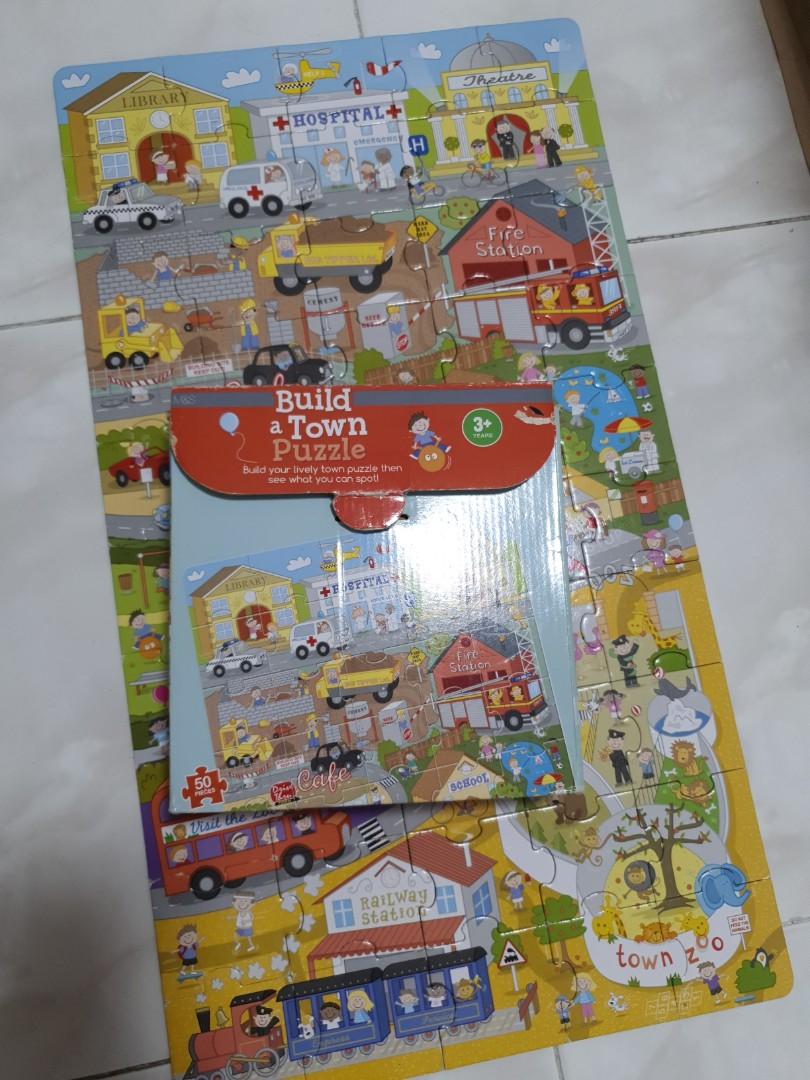 M&S : Build a Town Puzzle, Hobbies & Toys, Toys & Games on Carousell