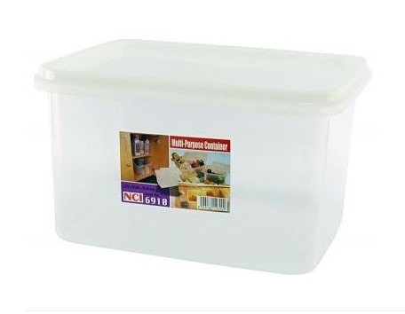 NCI Transparent Multipurpose Storage / Food / Plastic Box / Container ...