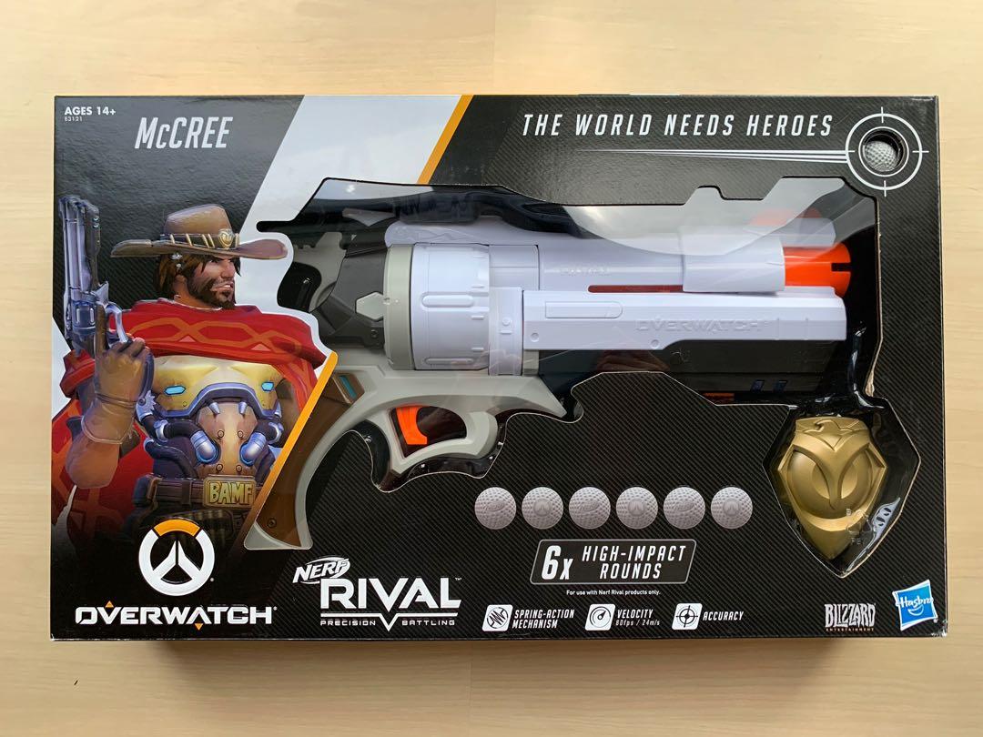 NERF Rival Overwatch Mccree, Hobbies & Toys, Toys & Games on Carousell