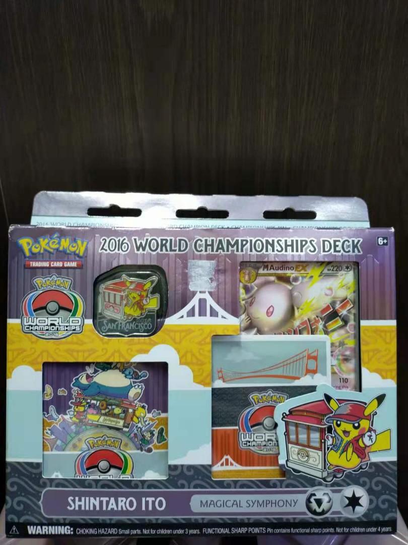 Pokemon - 2016 World Championships Deck, Hobbies & Toys, Toys & Games ...