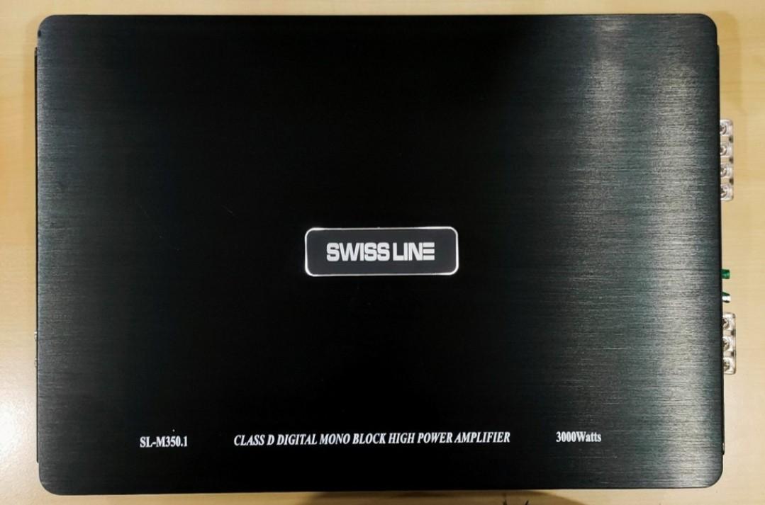 [Preorder] Swiss Line MonoBlock High Power Amp M350.1 Car Amplifier ...
