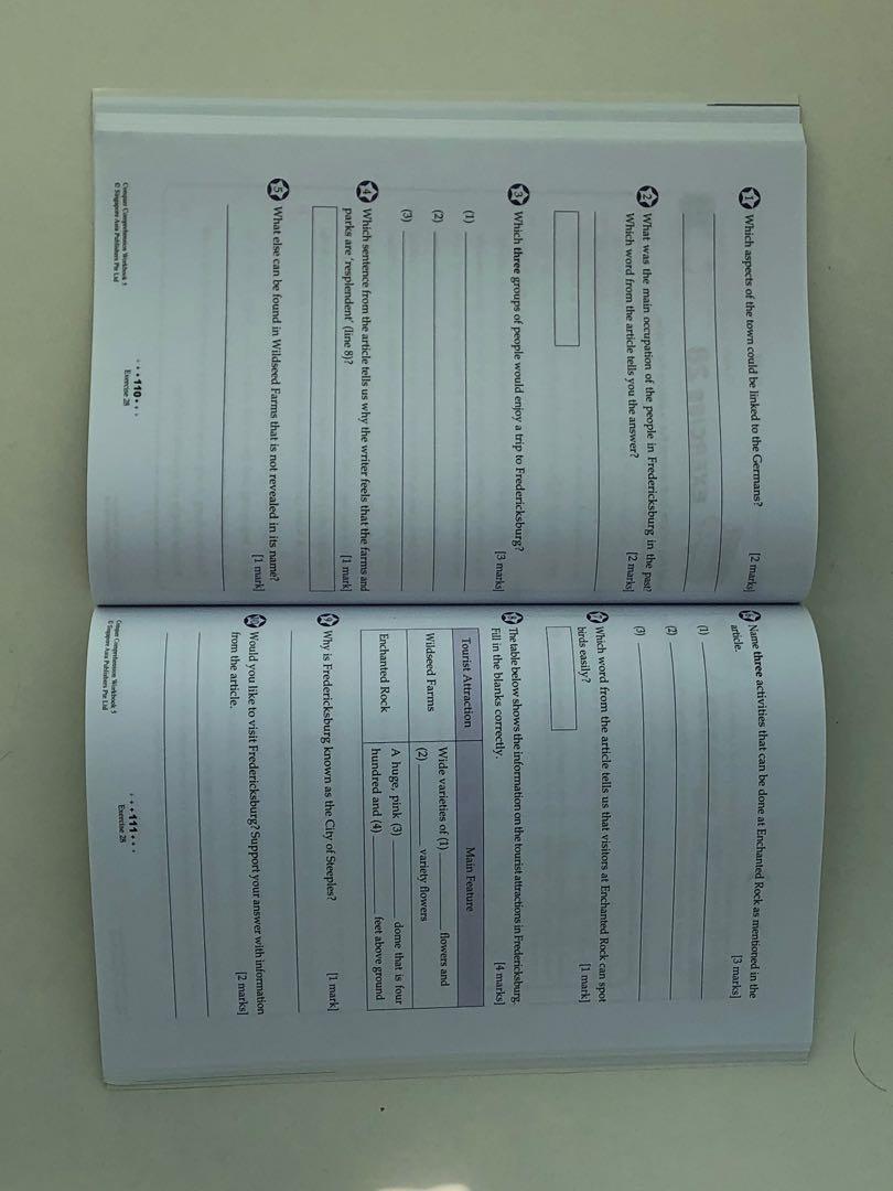 Primary English Conquer Comprehension Assessment book, Hobbies & Toys ...