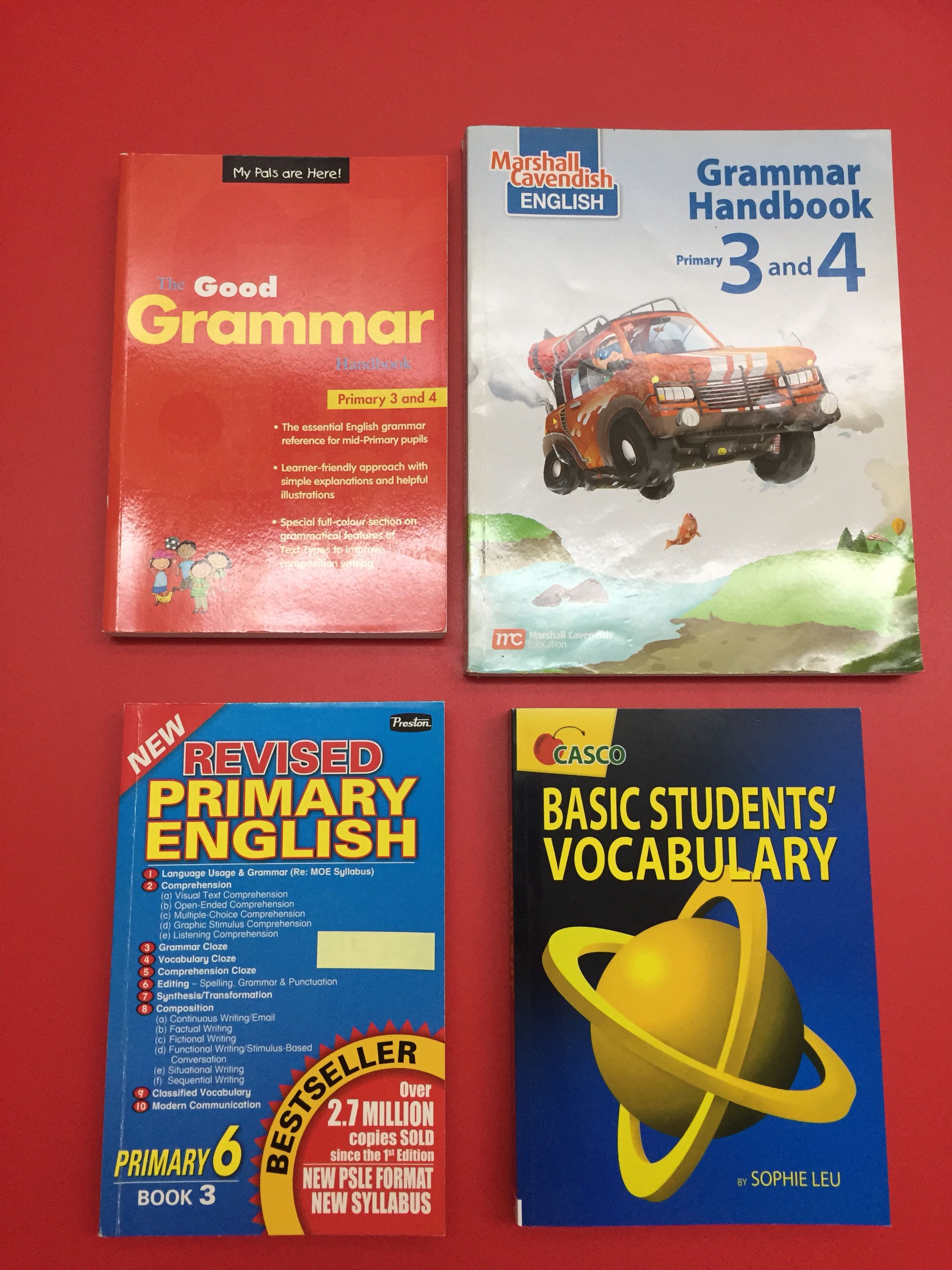 Primary English Grammar / Vocabulary Guidebooks, Books & Stationery ...