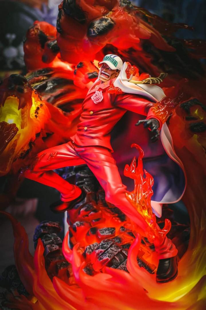 [ReadyStock] Jimei Studio Akainu+Aokiji licensed figurines (One Piece ...