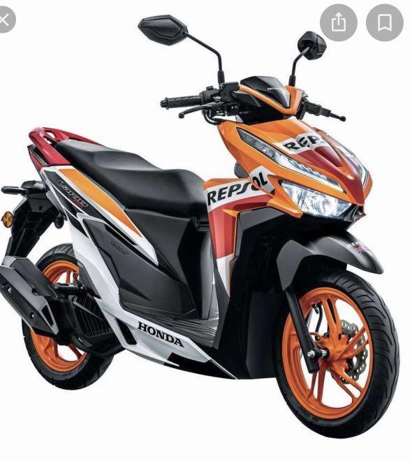 Repsol Decal Honda click Honda vario, Motorcycles, Motorcycle ...