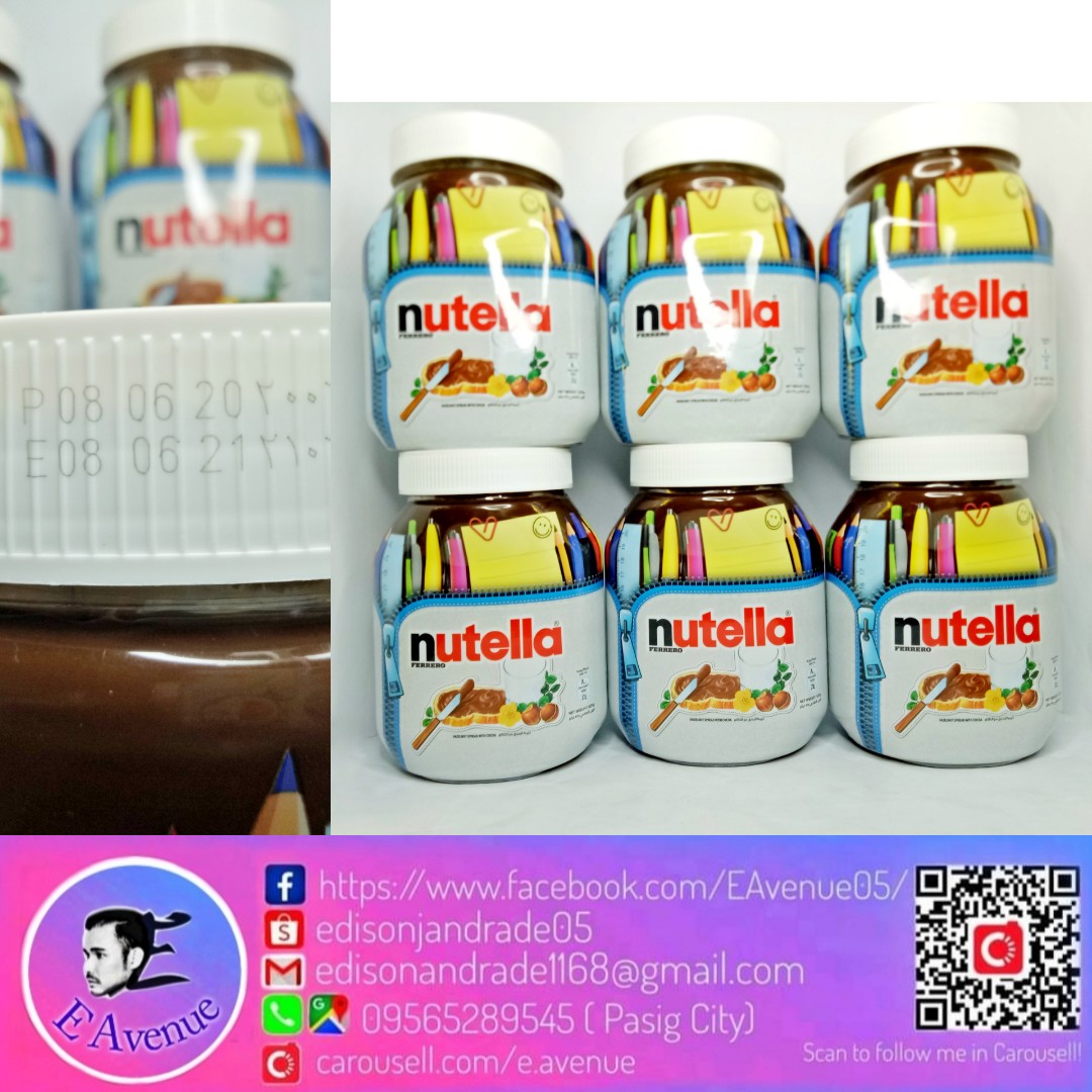 SALE!!! Limited Edition Nutella Spread 825 Grams, Food & Drinks, Local ...