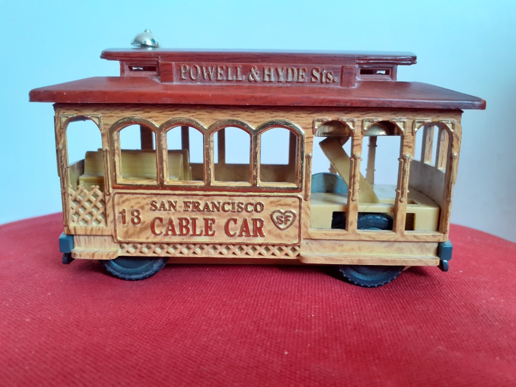 San Francisco Cable Car Toy, Hobbies & Toys, Toys & Games on Carousell