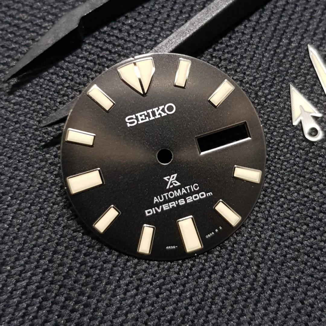 Seiko Monster Original Dial and Hands set, SRPD27K, Men's Fashion ...