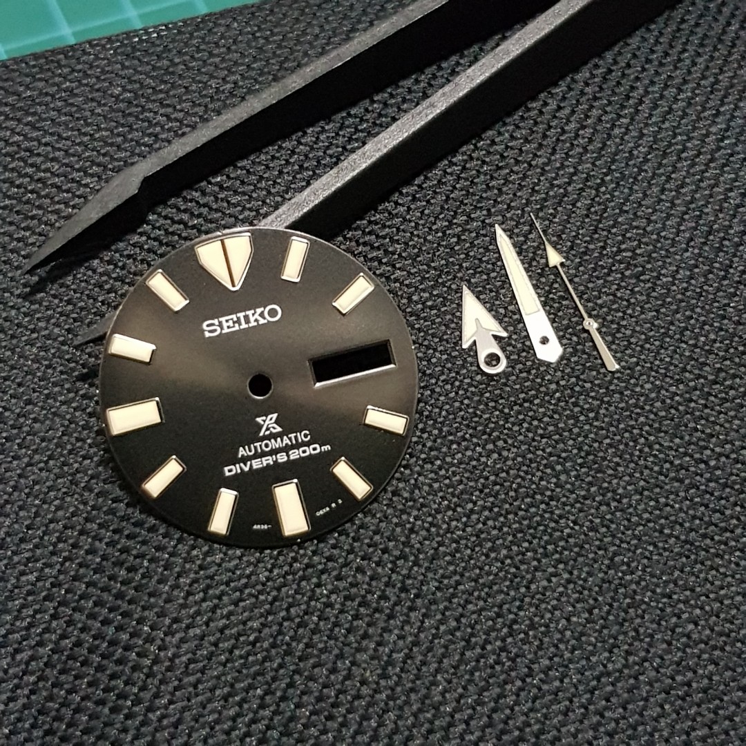 Seiko Monster Original Dial and Hands set, SRPD27K, Men's Fashion ...