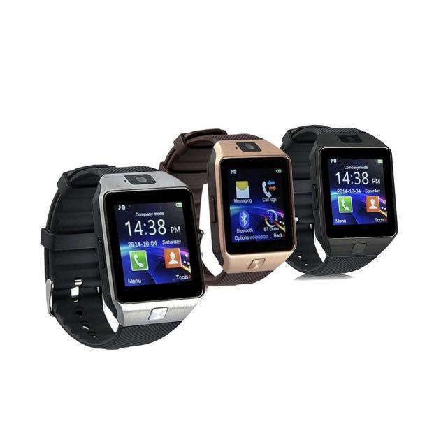 Smart Watch Phone Jam Pintar Bluetooth Smartwatch Call SMS Camera Music ...