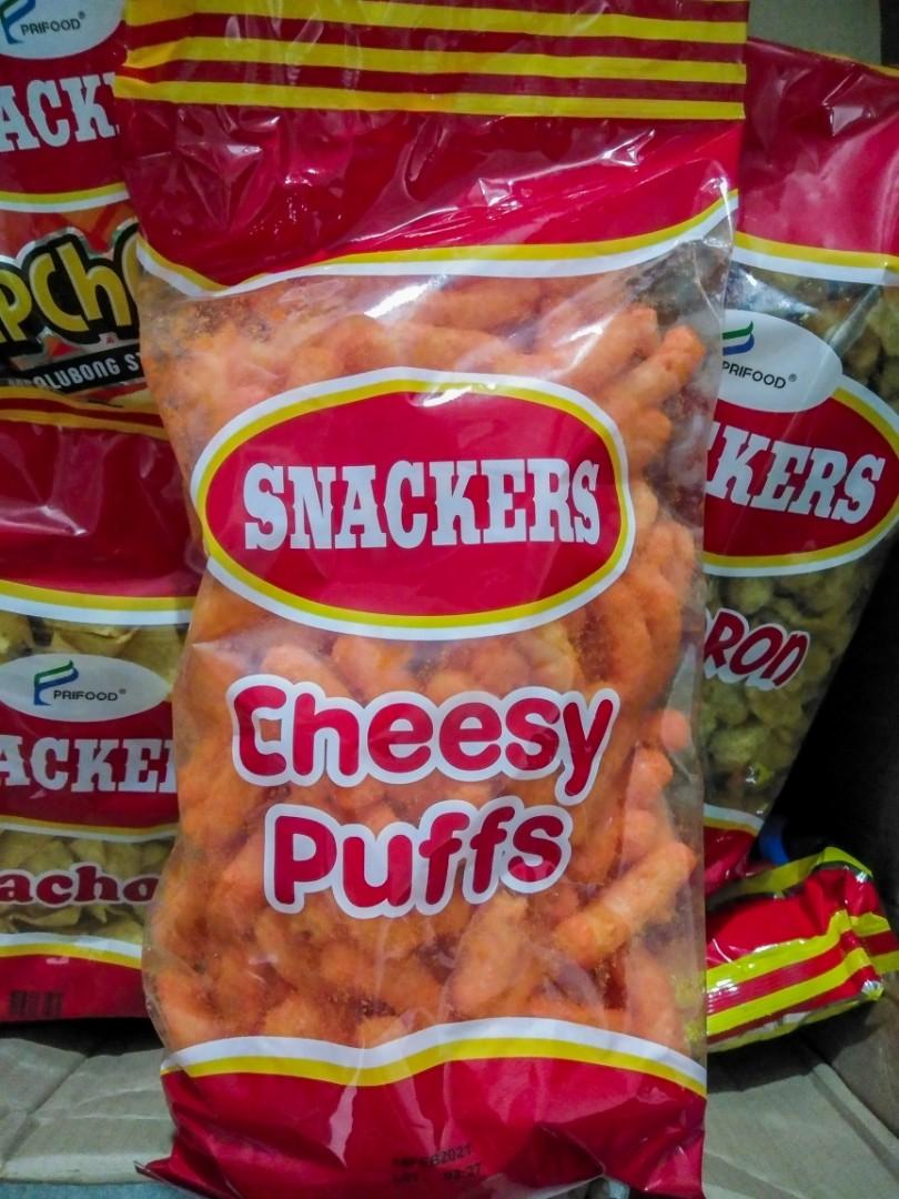Snackers Cheesy Puffs, Food & Drinks, Packaged & Instant Food on Carousell