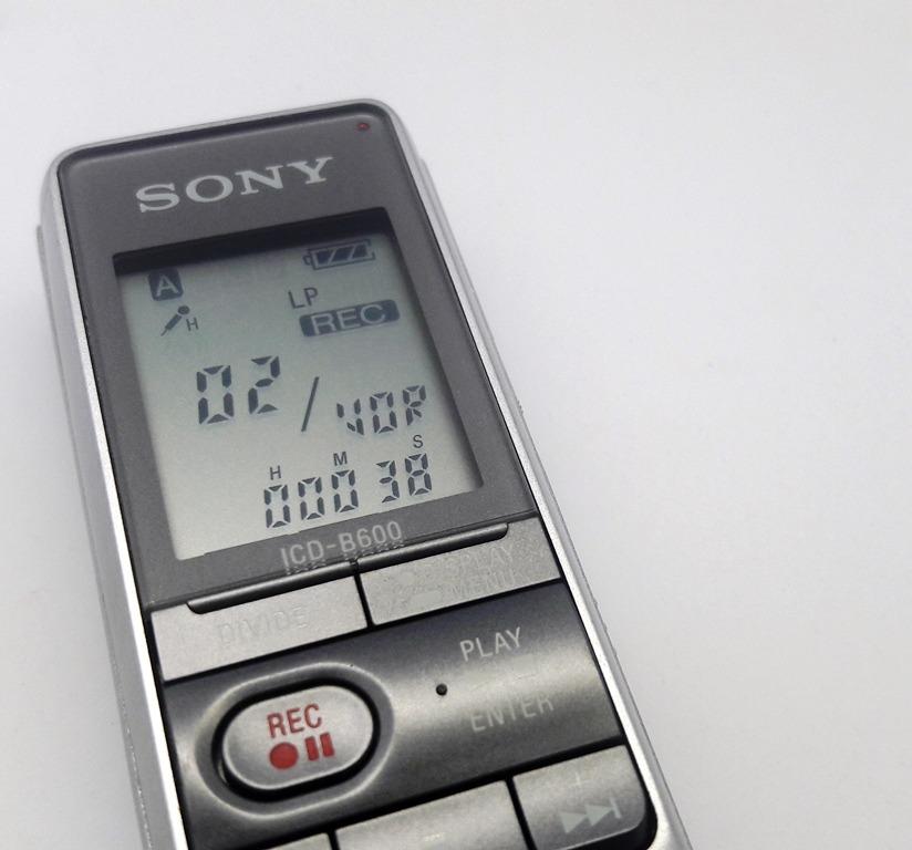 Sony ICD-8600 Voice Recorder, Audio, Voice Recorders on Carousell