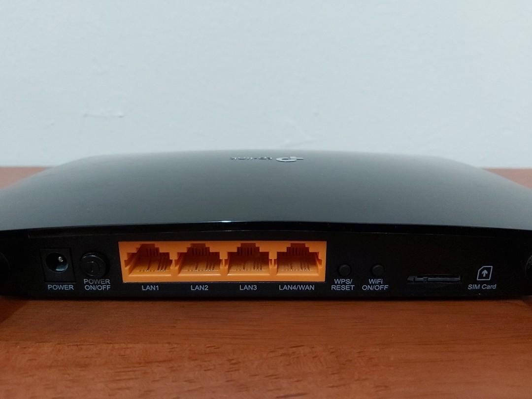 TP-LINK TL-MR6400 300Mbps Wireless N 4G LTE Router WiFi Modem Direct ...