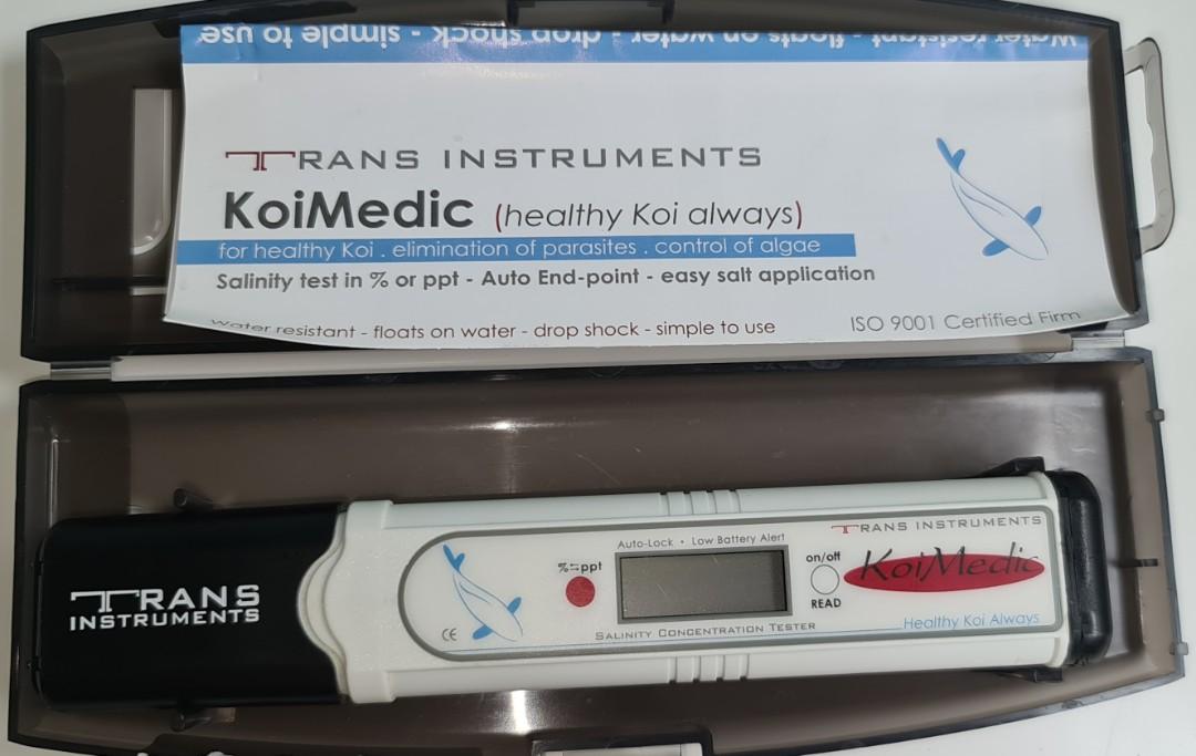 Trans Instruments KoiMedic Salinity Tester, Pet Supplies, Homes & Other ...
