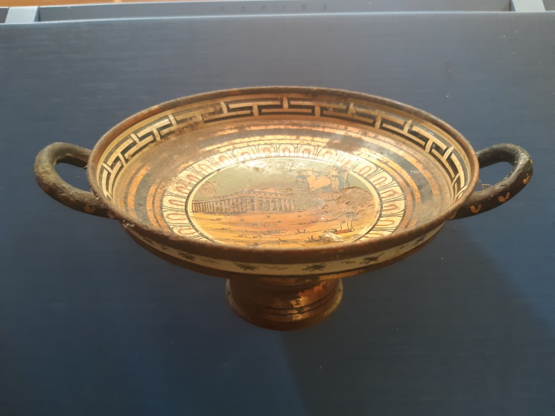 Vintage Greek Parthenon metal souvenier, Hobbies & Toys, Memorabilia ...