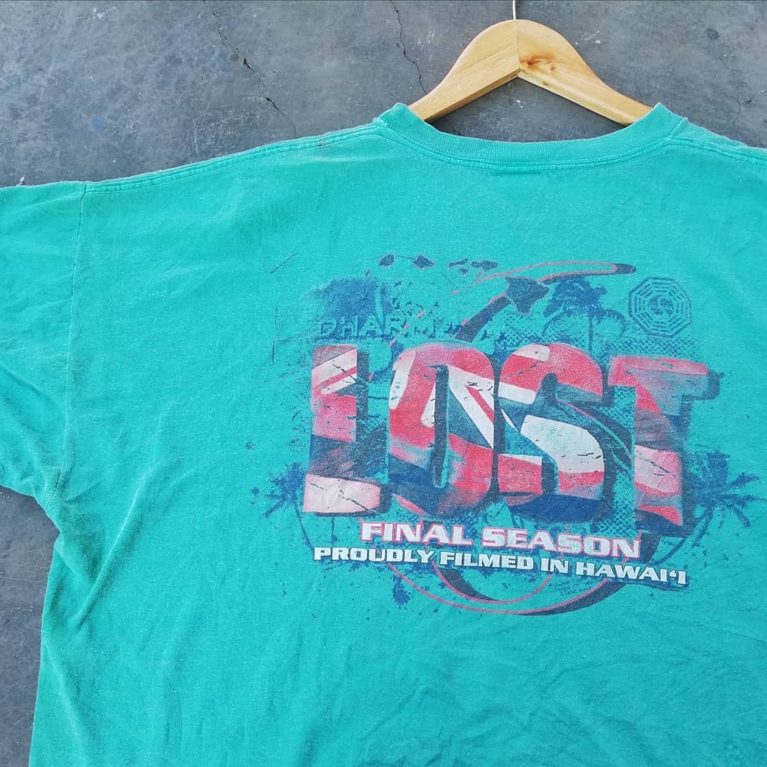 Vintage LOST TV SERIES shirt, Men's Fashion, Tops & Sets, Tshirts ...