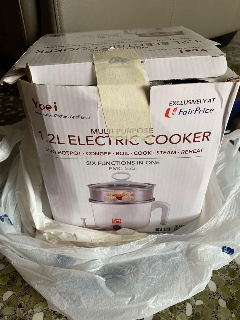 1.2L e cooker, Free Items on Carousell