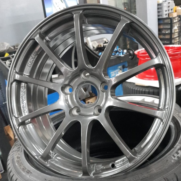 【CNY Sale】17" Advan Racing RS Rims (Original), Car Accessories, Tyres ...
