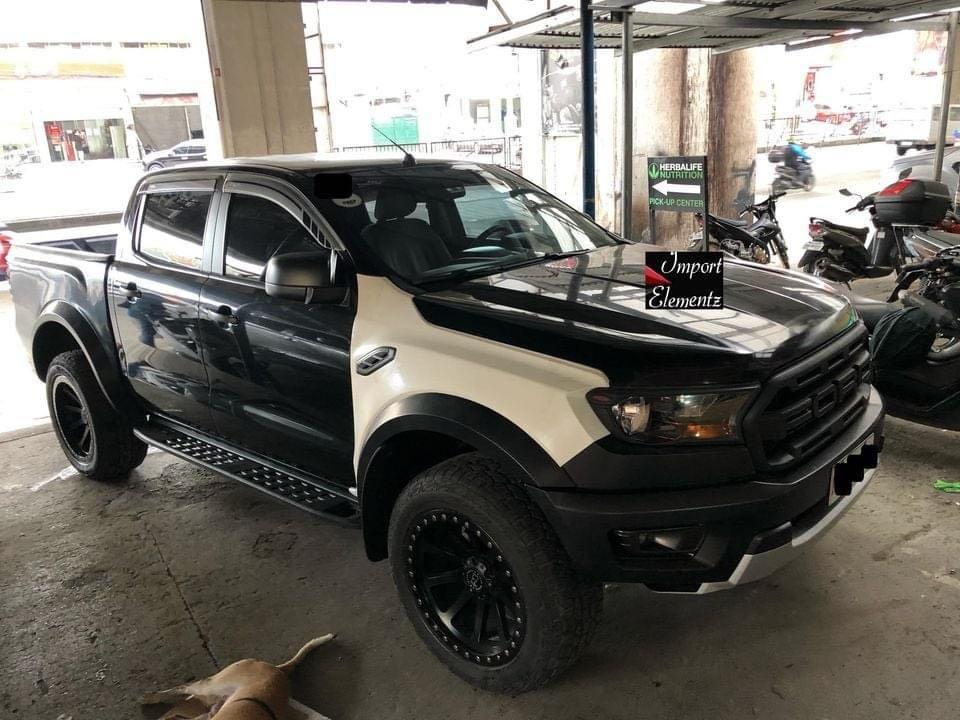 2015 to 2021 Ford Ranger t7 t8 Raptor conversion bodykit with Wide ...