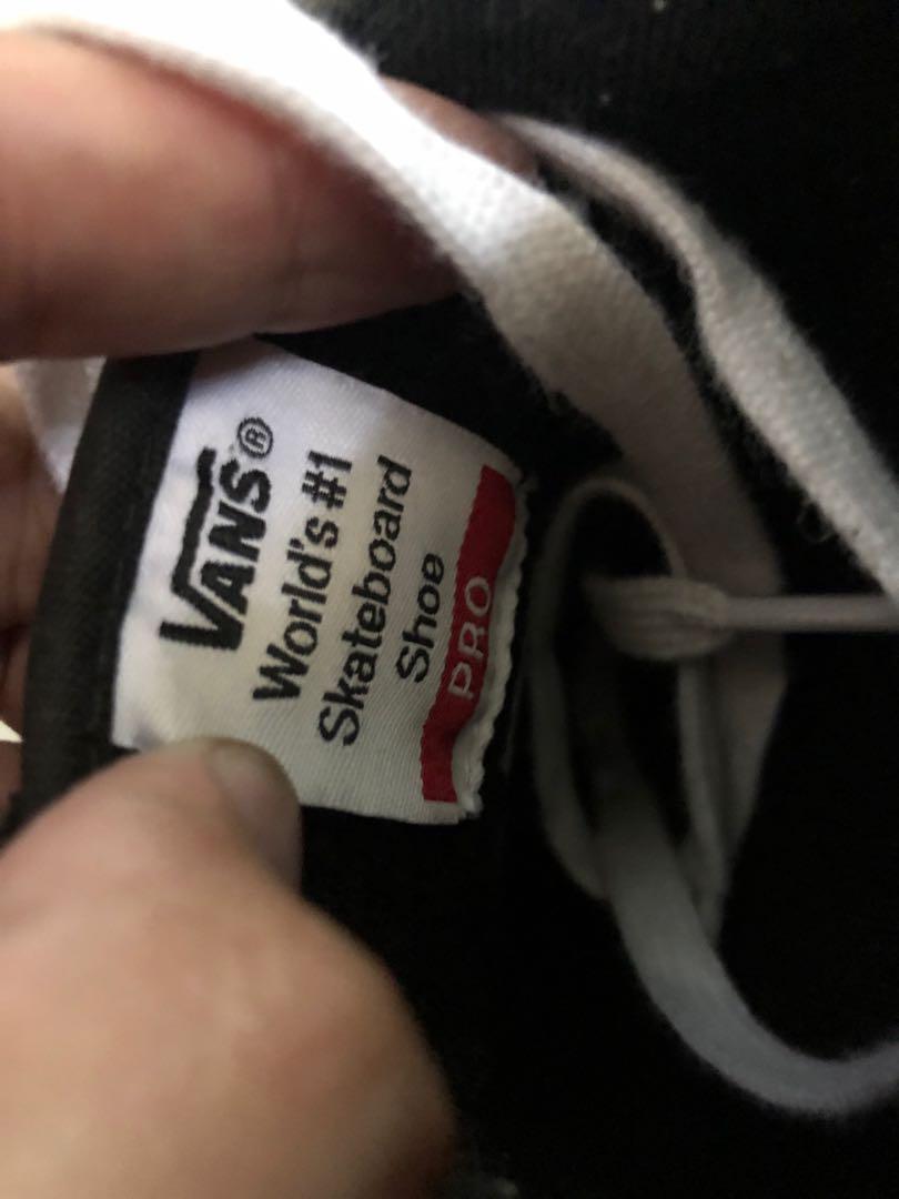 721454 Vans Oldskool Skate shoe Black/White/Gum sole, Men's Fashion ...