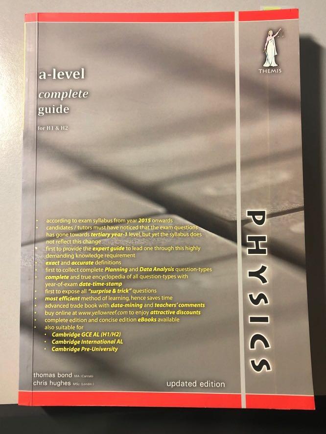 A Level Physics Complete Guide, Books & Stationery, Textbooks, Tertiary ...