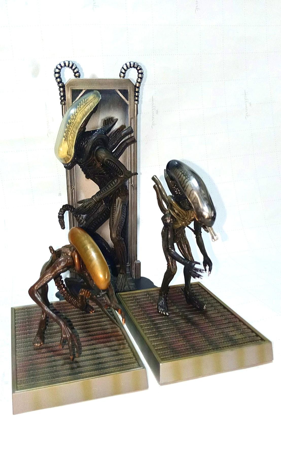 Aliens movie figure toy collection kaiyodo 20th century fox, Hobbies ...