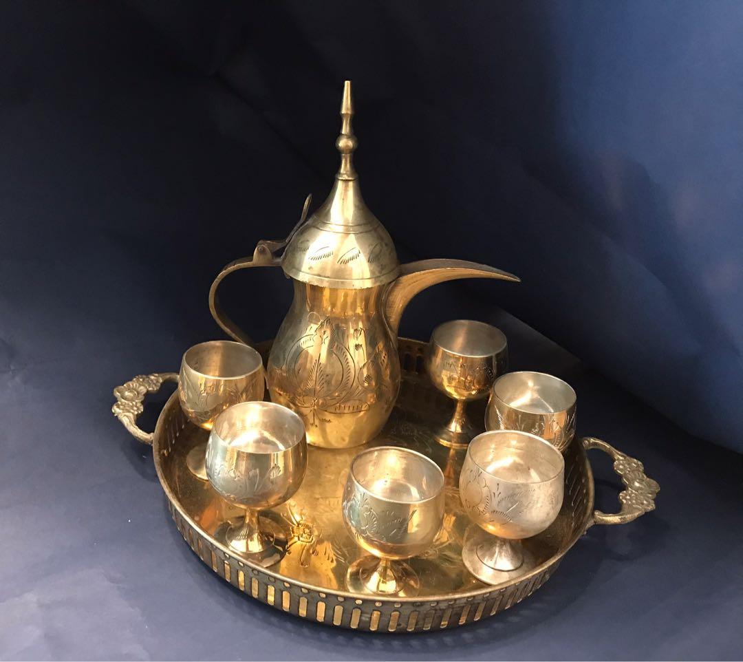 Arabic/Middle Eastern Tea Set, Furniture & Home Living, Kitchenware ...